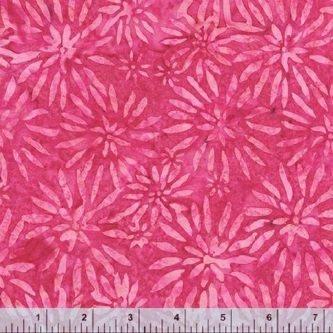 Half Yard Wildberry Strawberry Stipple Lines Anthology Batik by ...