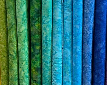 20 Piece Rainbow Rhapsody Batik Bundle Assorted Expressions Batiks by ...