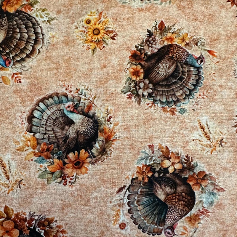 Turkey Fabric - Etsy