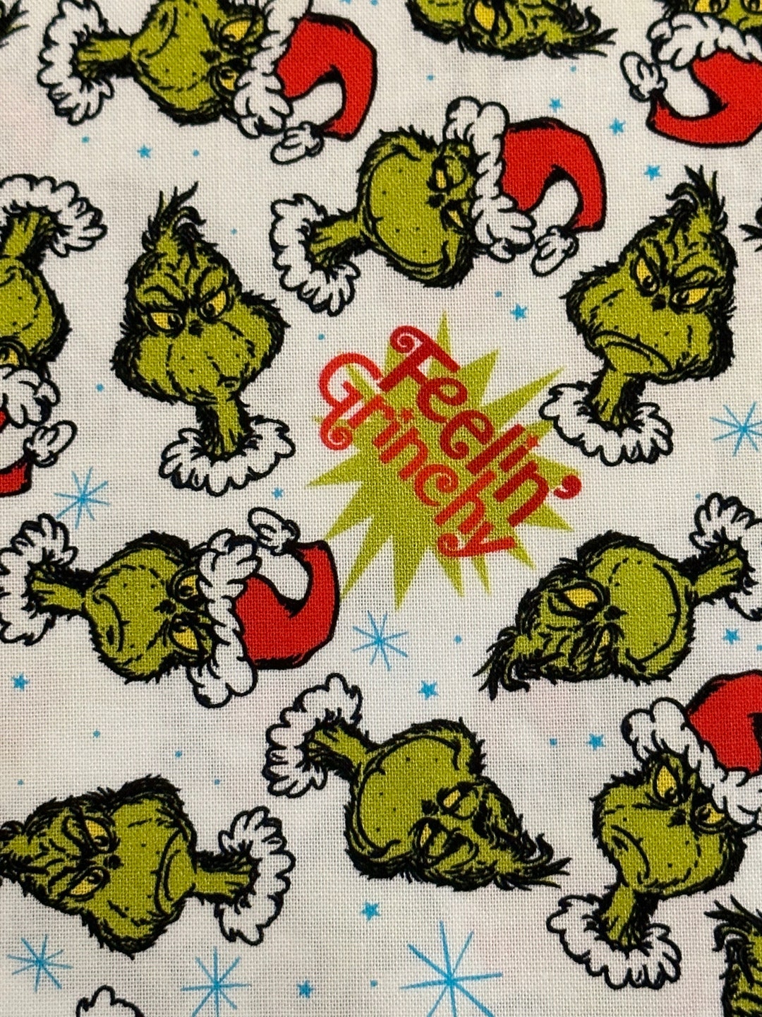 Half Yard - How the Grinch Stole Christmas by Robert Kaufman ...