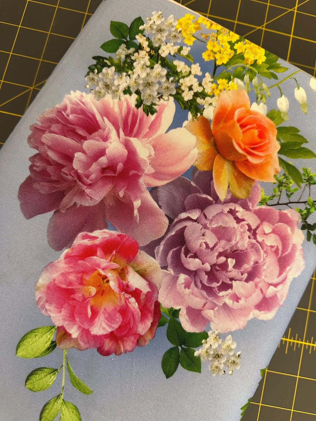NEW! Half Yard - Flower Splendor by Michael Miller - Splendor Bouquet ...