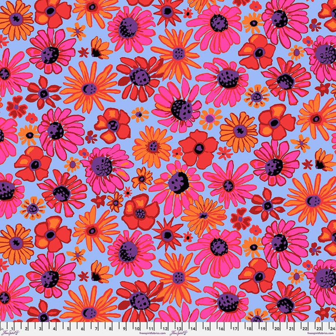 NEW! Half Yard - Brandon Mably Bloomers BM93 in Lilac by Freespirit ...