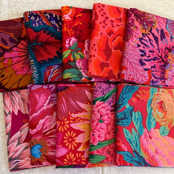 Fat Quarters Pink - Etsy