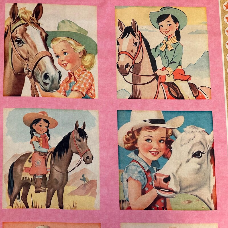 Western Fabric Panels - Etsy