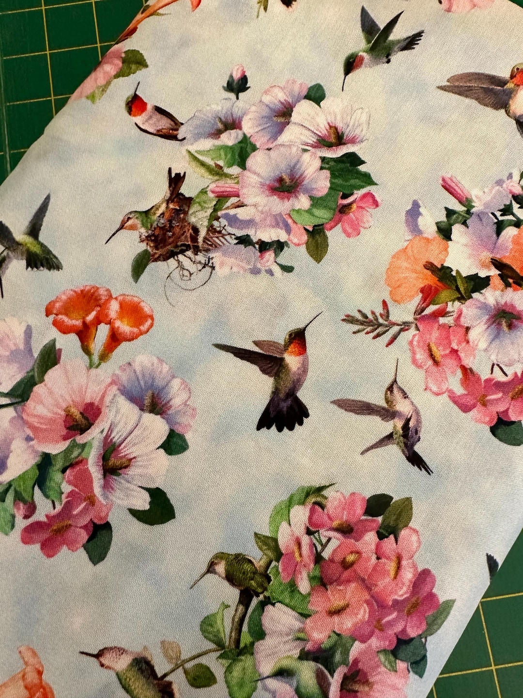 NEW! Half Yard - Dating Game by Elizabeth's Studio - Hummingbirds and ...