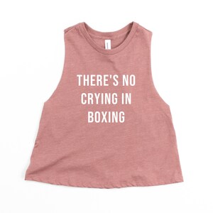 Boxing Crop Top Boxing Shirt Boxing Tank Top Kickboxing | Etsy