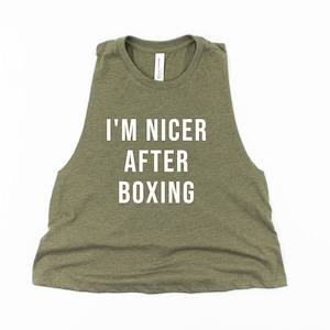 Boxing Crop Top Boxing Tank Top Women's Boxing Shirts | Etsy