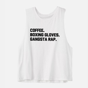 Boxing Crop Top | Women's Boxing Shirt | Boxing Tank Top | Kickboxing ...