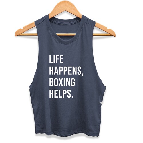 Boxing Tank Top Boxing Crop Top Women's Boxing Shirt | Etsy