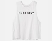 Boxing Crop Top Kickboxing Tank Top Boxer Shirt Boxing - Etsy
