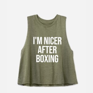 Boxing Crop Top Boxing Tank Top Women's Boxing Shirts - Etsy