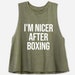 Boxing Crop Top Boxing Tank Top Women's Boxing Shirts - Etsy