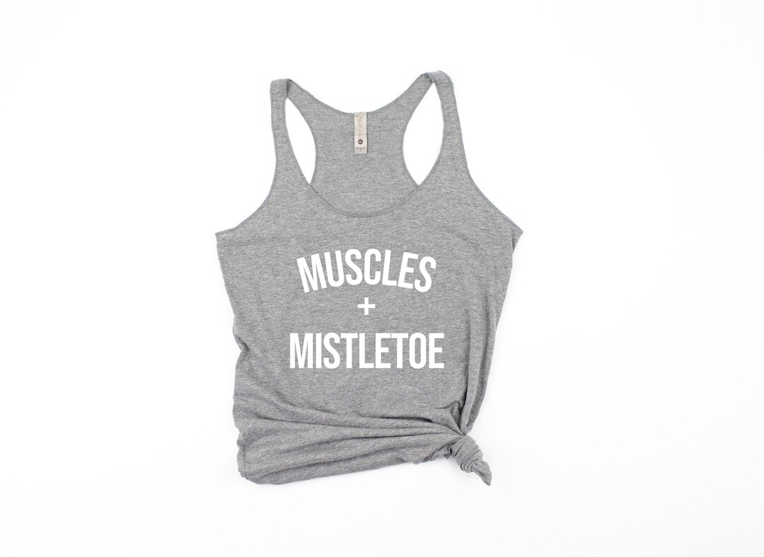 Christmas Workout Shirt Christmas Gym Tank Lifting Tank Top Running ...