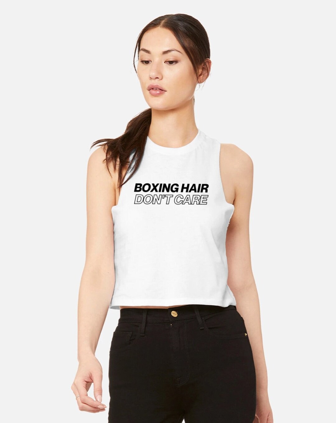 Boxing Crop Top | Boxing Gift for Her | Women's Boxing Shirt | Boxing ...