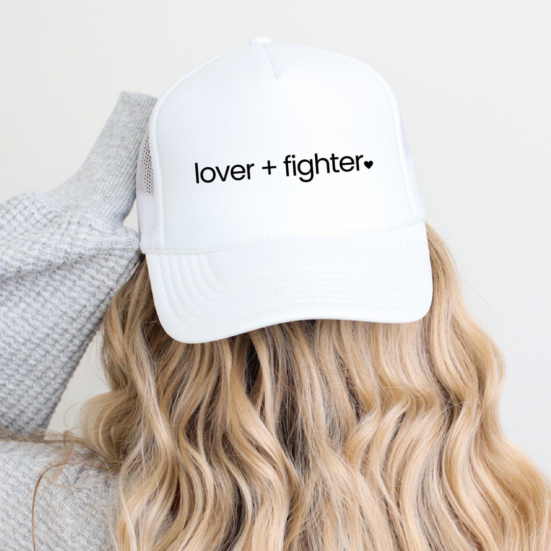 Lover Fighter Hat | Boxing Hat | Gym Trucker Hat | Boxing Gift for Her ...