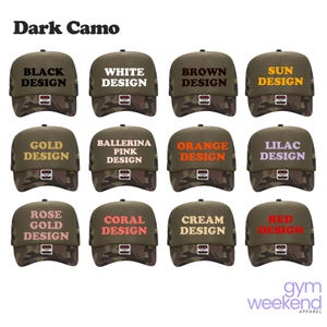 Morning Gym Crew Trucker Hat | Gym Hat | Workout Hat | Pilates Gift for ...