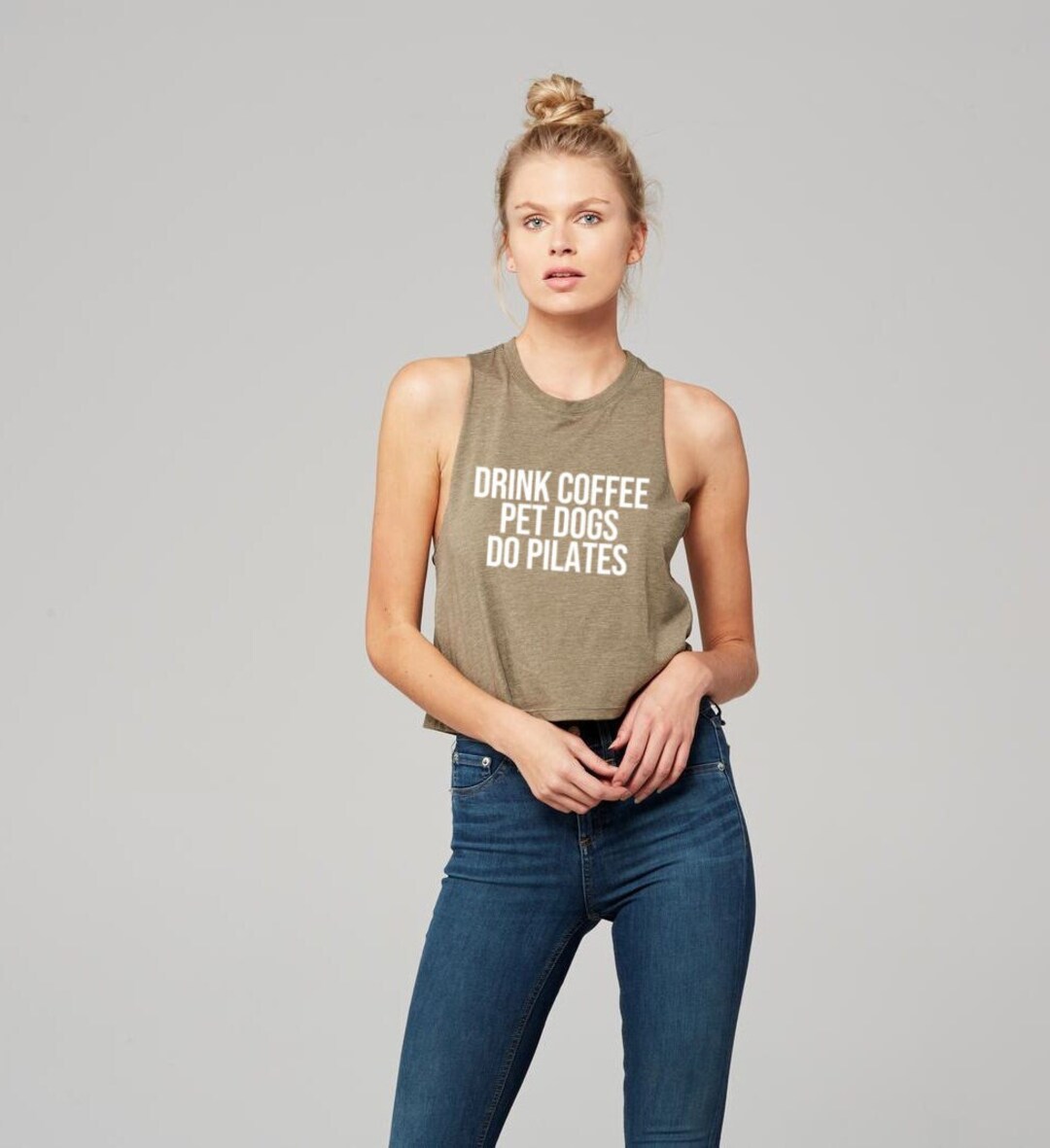 Pilates Shirts Pilates Crop Top Pilates Tank Top Pilates - Etsy