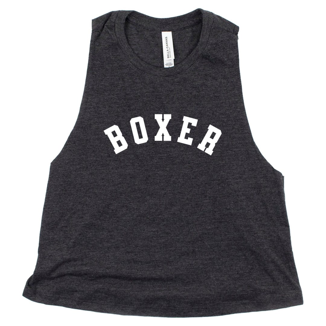 Boxing Tank Top | Boxing Crop Top | Girls Who Box | Women's Boxing ...