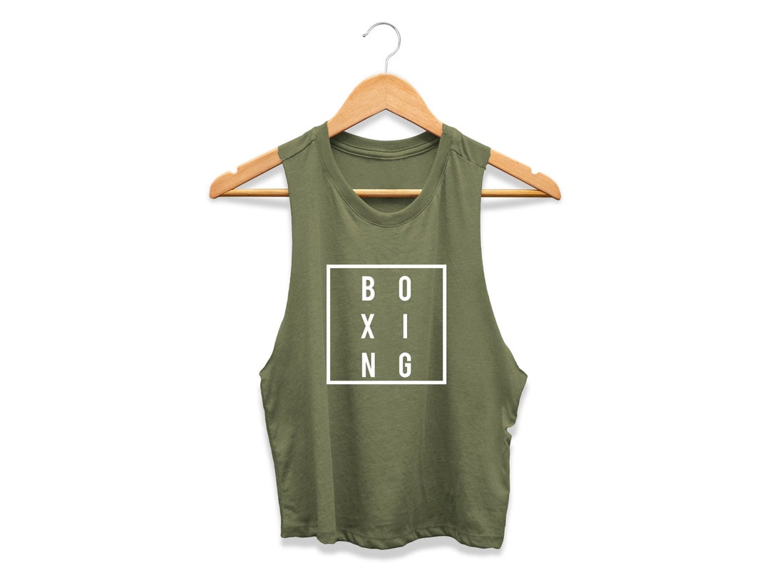 Boxing Crop Top Boxing Tank Top Women's Boxing Shirt - Etsy