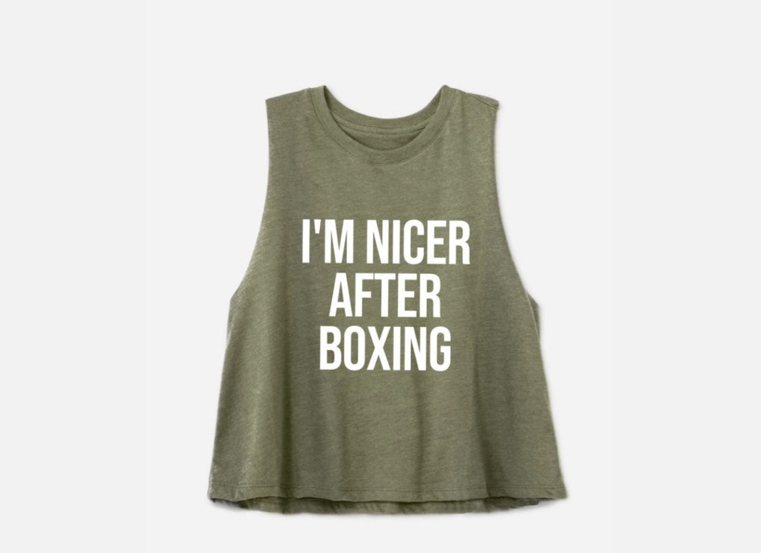 Boxing Crop Top Boxing Tank Top Women's Boxing Shirts - Etsy