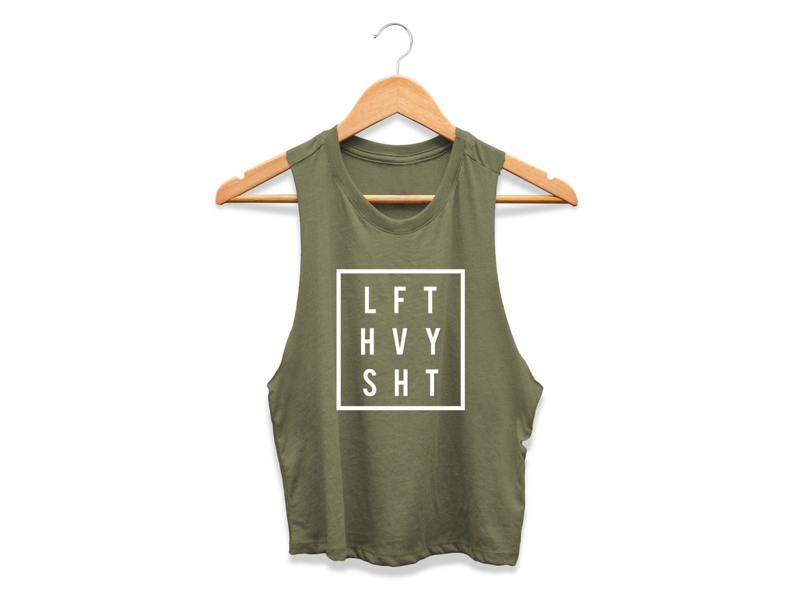 Lifting Tank Top Gym Tank Top Workout Crop Top Workout - Etsy