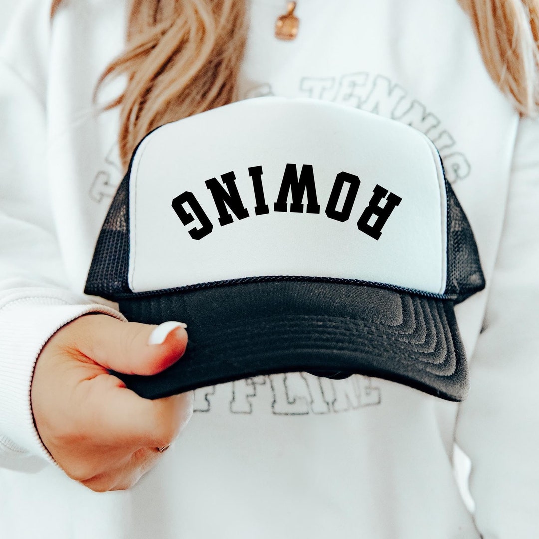 ROWING Retro Trucker Hat | Gym Hat | Workout Hat | Rowing Gift for Her ...