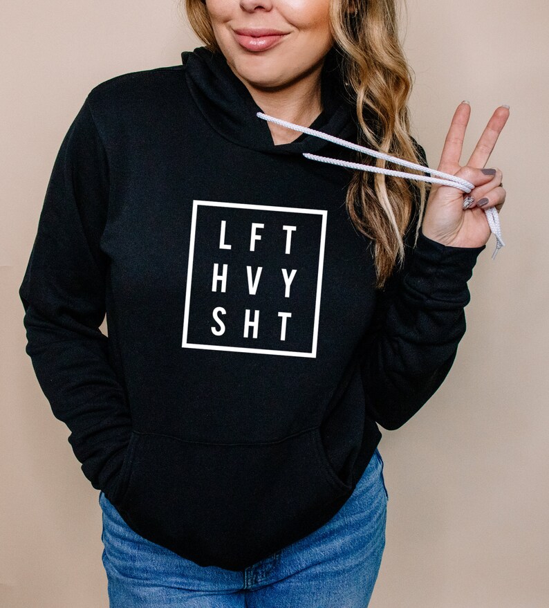 Gym Hoodie Lifting Hoodie Workout Sweatshirt Lifting | Etsy