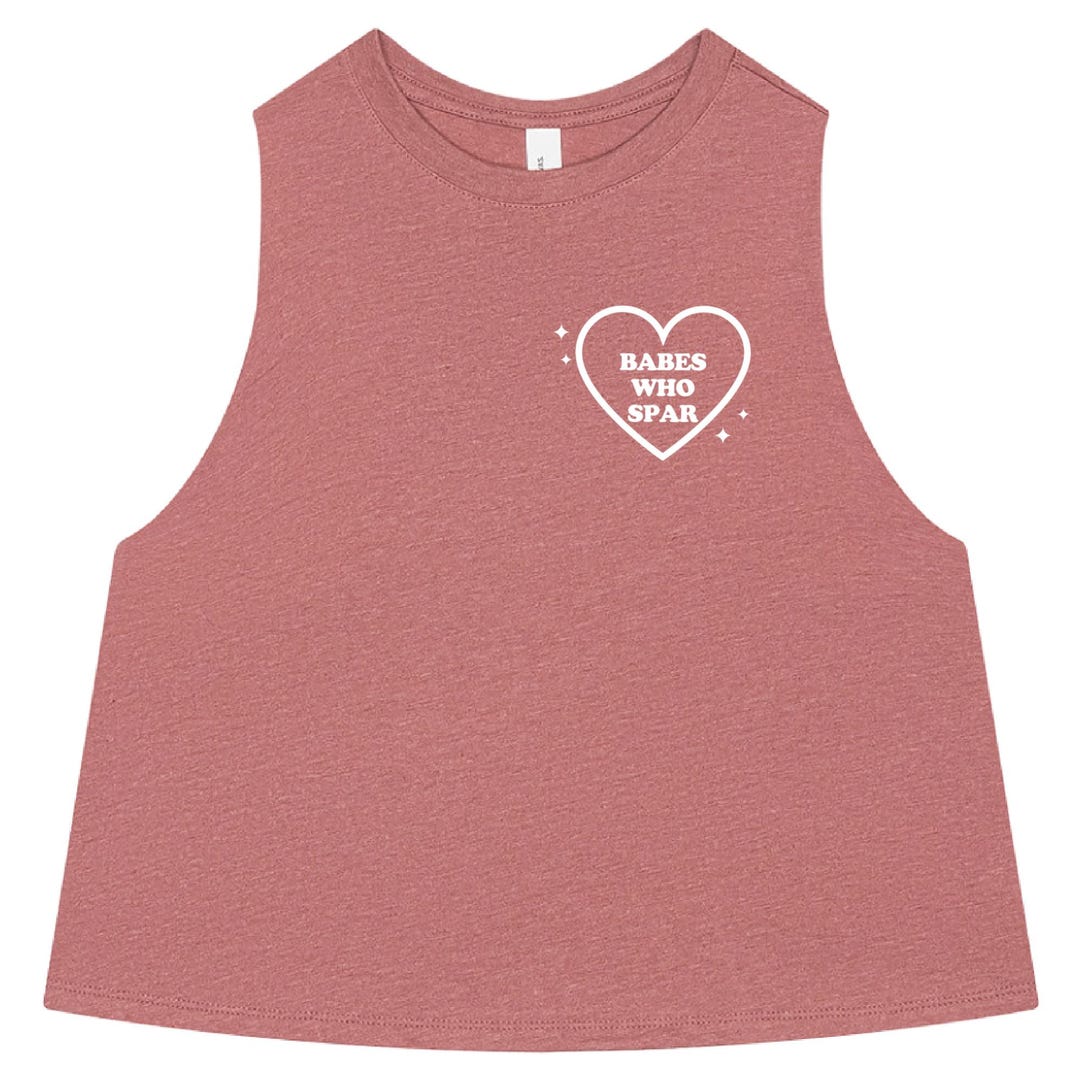 Babes Who Spar | Boxing Shirts Women | Kickboxing Tank Top | Boxing ...