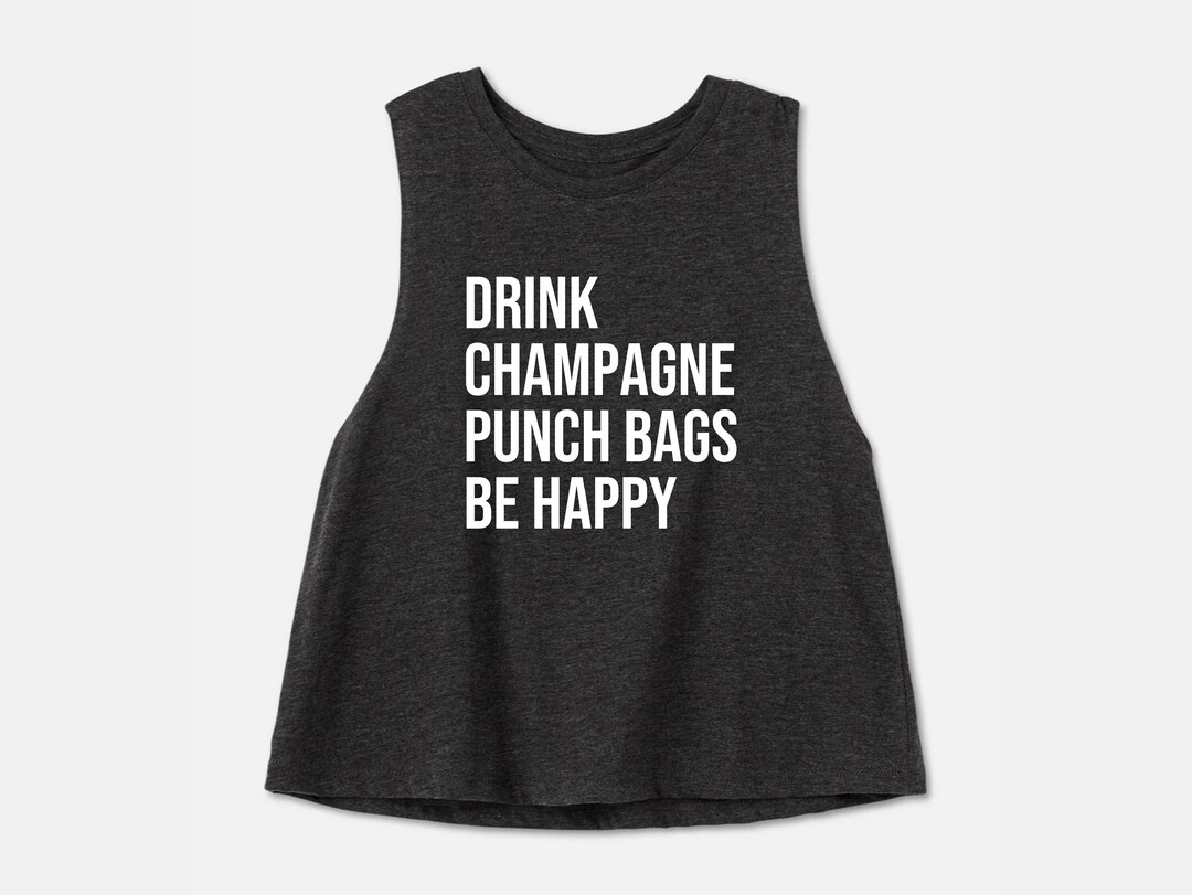 Boxing Shirt Women Boxing Crop Top Workout Crop Top - Etsy