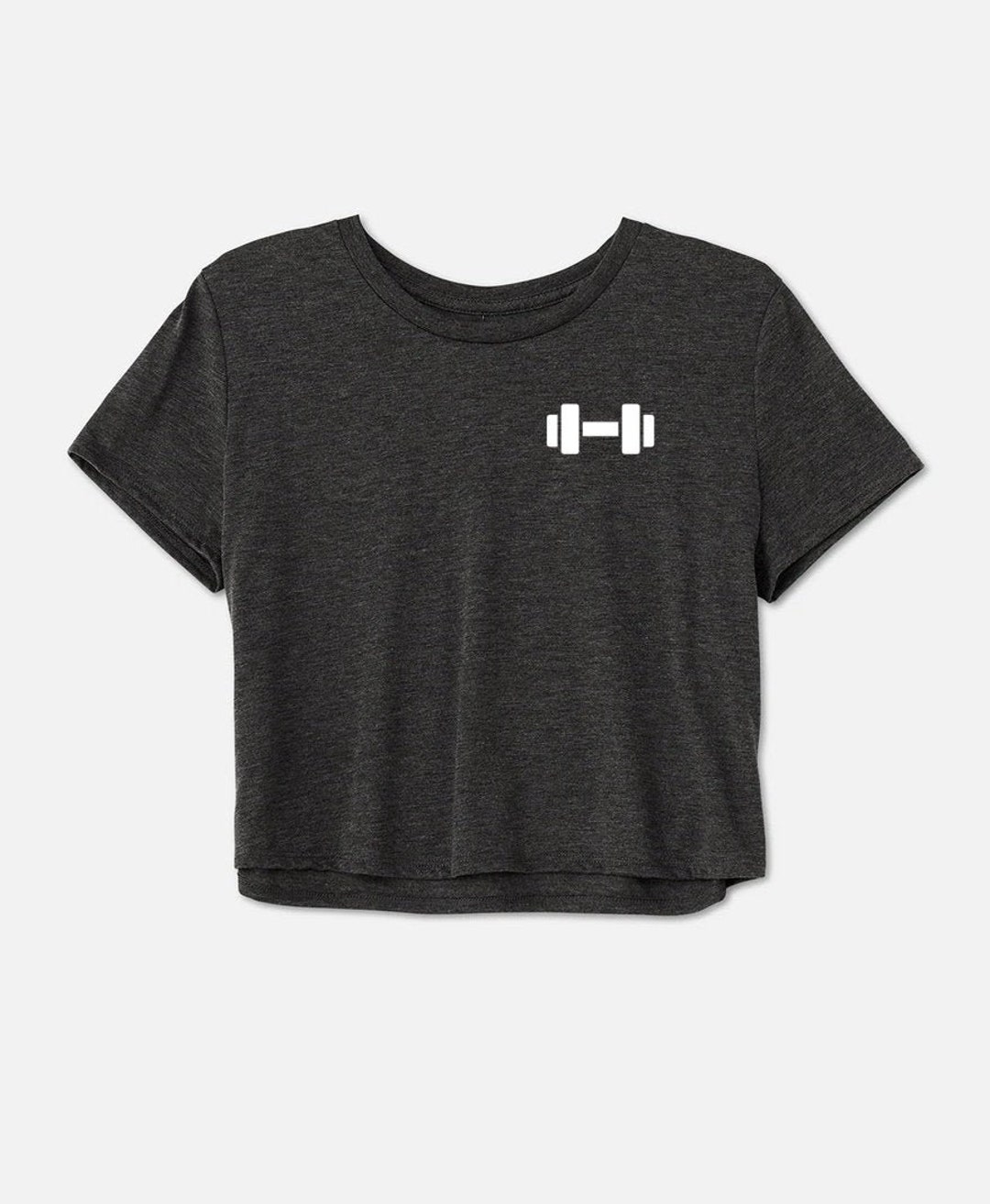 Workout Crop Top Gym Crop Top Cropped T-shirt Lifting Shirts Women ...