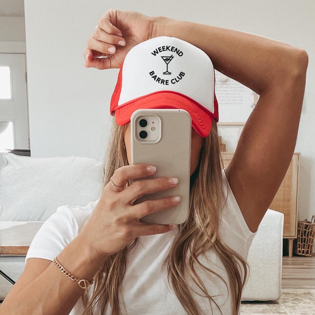 Weekend Barre Club | Barre Hat | Workout Hat | Barre Gift for Her ...