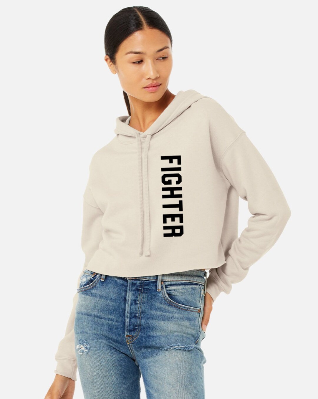 Boxing Sweatshirt Boxing Hoodie Cropped Sweatshirt Cropped Hoodie ...