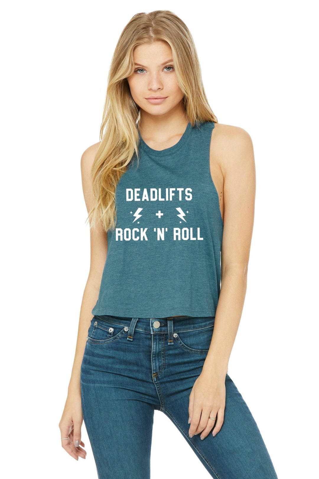 Lifting Tank Top | Lifting Crop Top | Women's Gym Shirt | Gym Crop Top ...