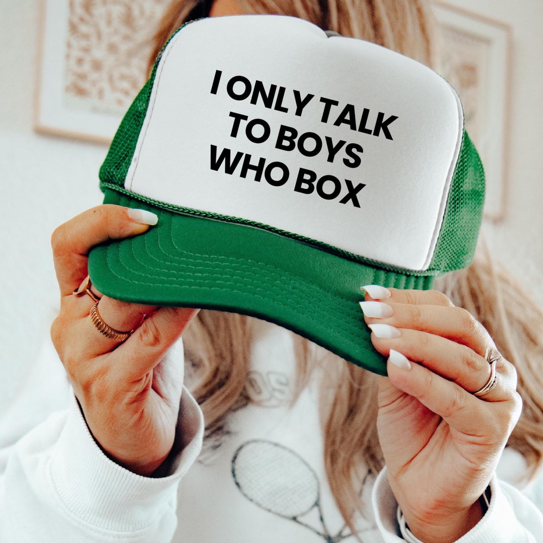 Boxing Hat | Gym Trucker Hat | Boxing Gift for Her | Gym Weekend ...