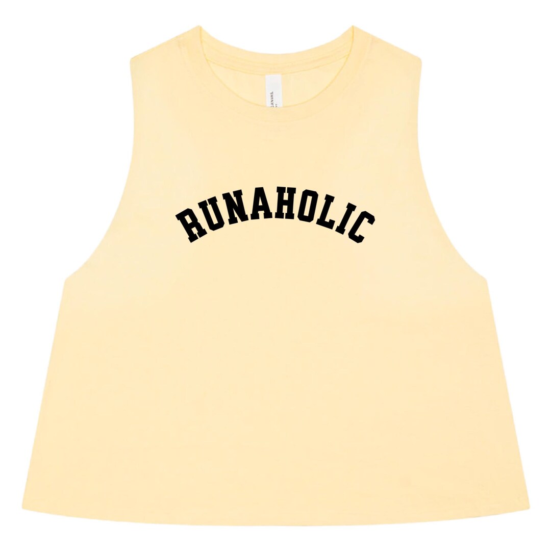 Running Crop Top | Running Shirt | Running Tank Top | Women's Running ...