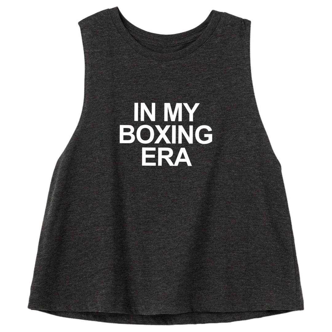 Boxing Tank Top | Boxing Crop Top | Boxing Gift for Her | Workout Crop ...