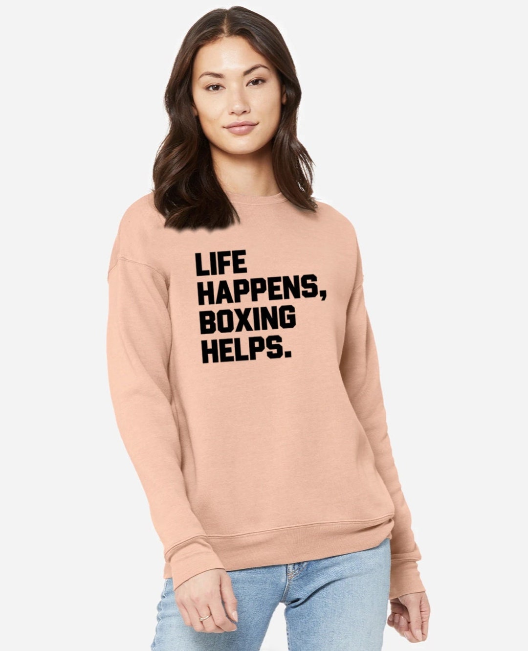 Boxing Sweatshirt Boxing Shirt Boxing Workout Workout Motivation Boxing ...