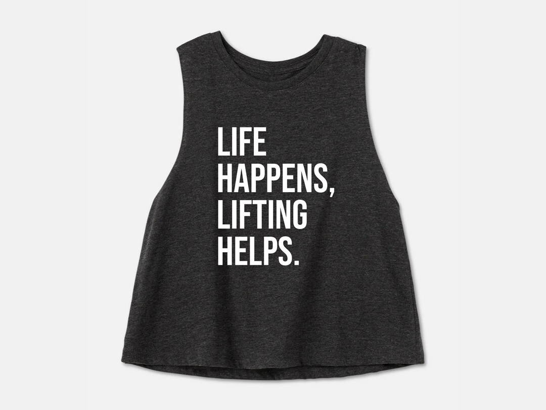 Lifting Tank Top | Women's Lifting Shirt | Workout Crop Top ...