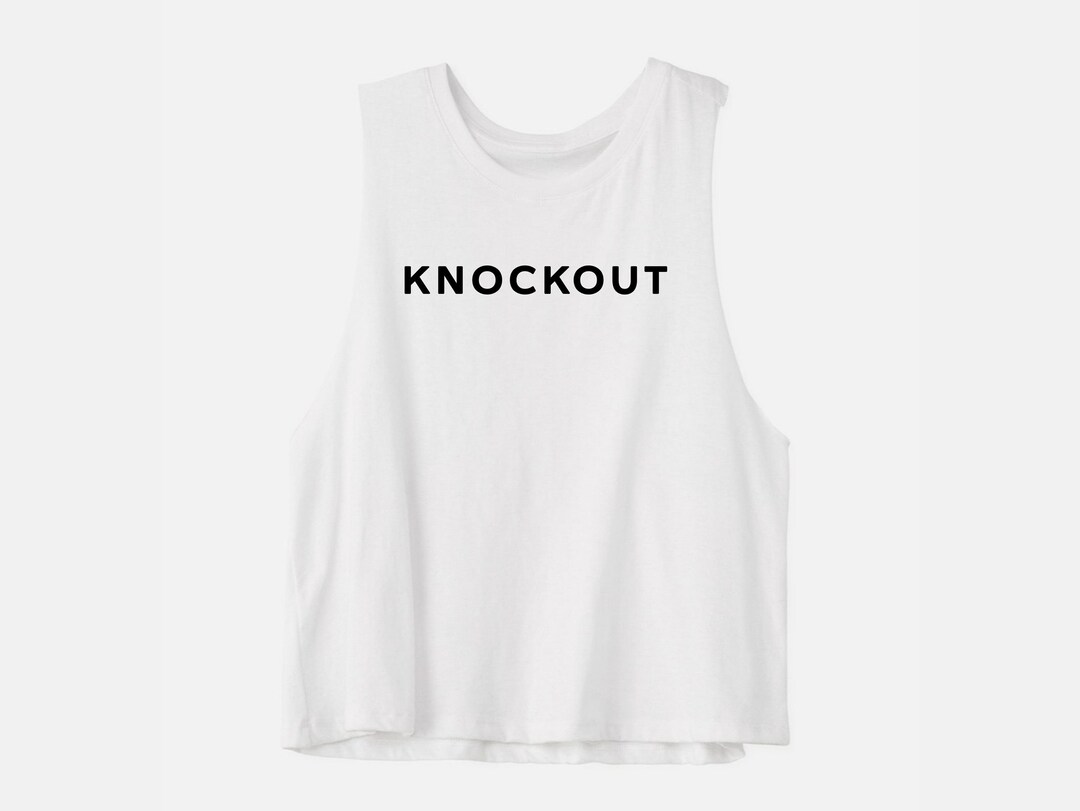 Boxing Crop Top Kickboxing Tank Top Boxer Shirt Boxing - Etsy