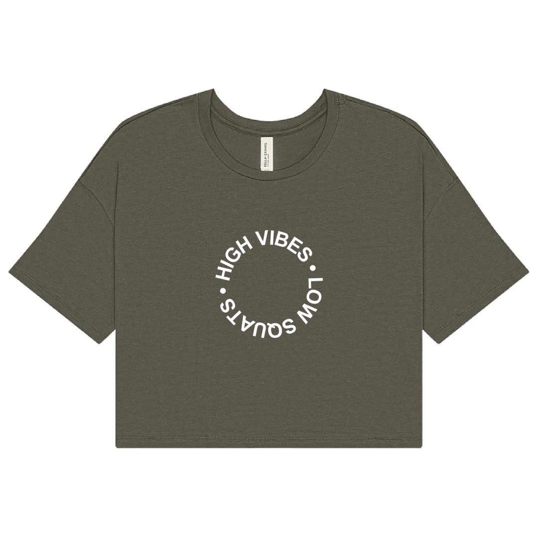 Workout Crop Top | Cropped Tee | Gym Crop Top | Women's Workout Shirt ...