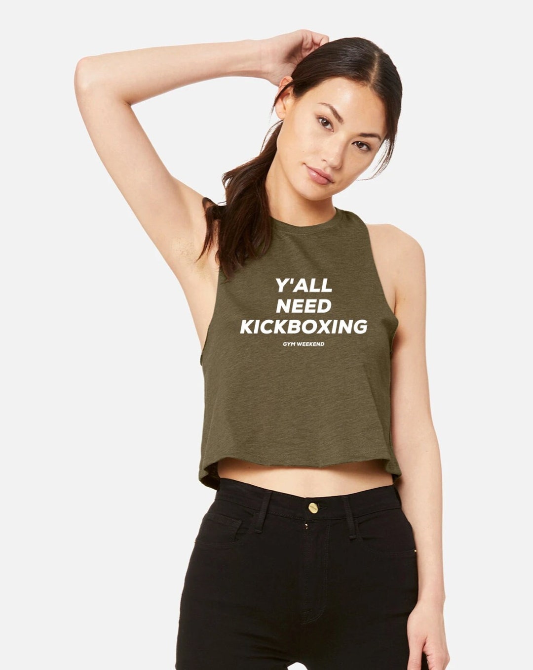 Kickboxing Tank Top Kickboxing Crop Top Kickboxing Shirt - Etsy