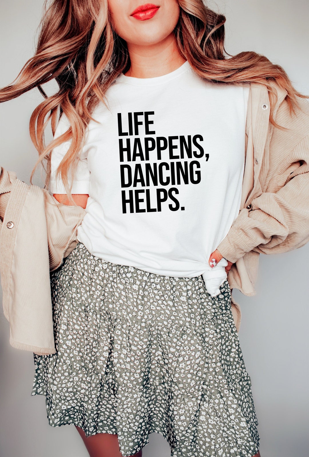 Dancing Shirt Dancing T-shirt Women's Dancing Tee - Etsy