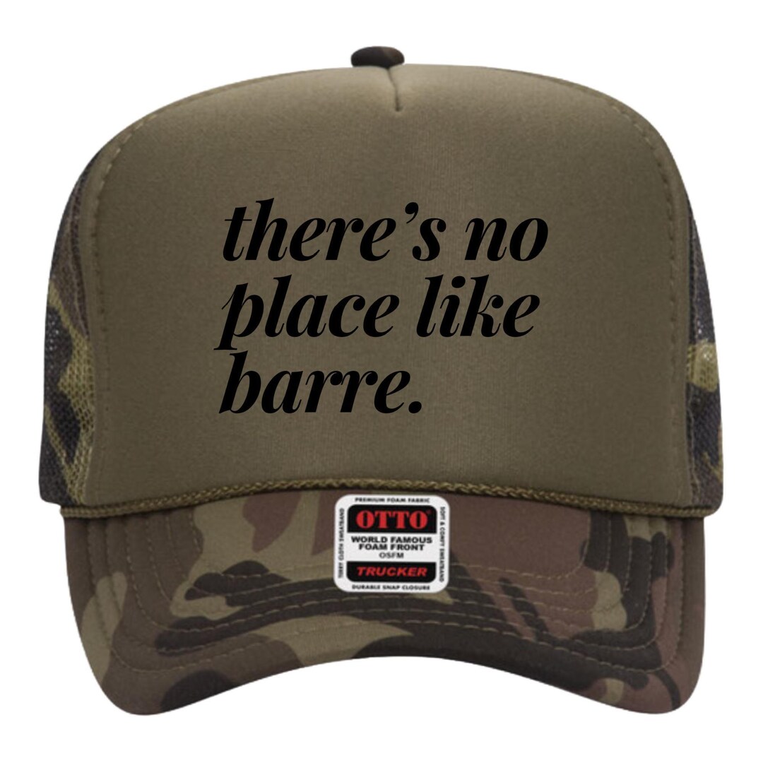 There's No Place Like Barre | Barre Hat | Workout Hat | Barre Gift for ...