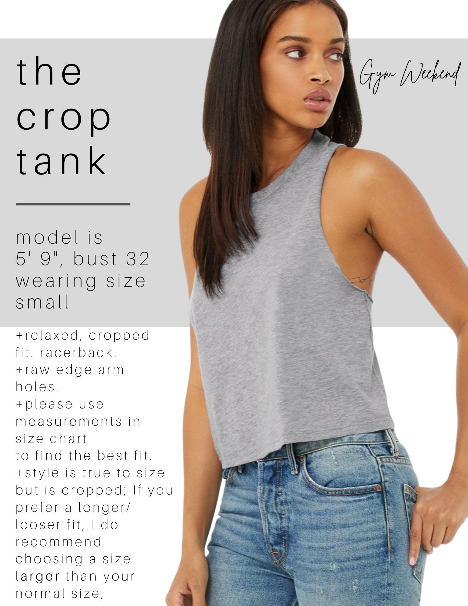 Lifting Tank Top Fitness Crop Top Gym Shirt for Her - Etsy