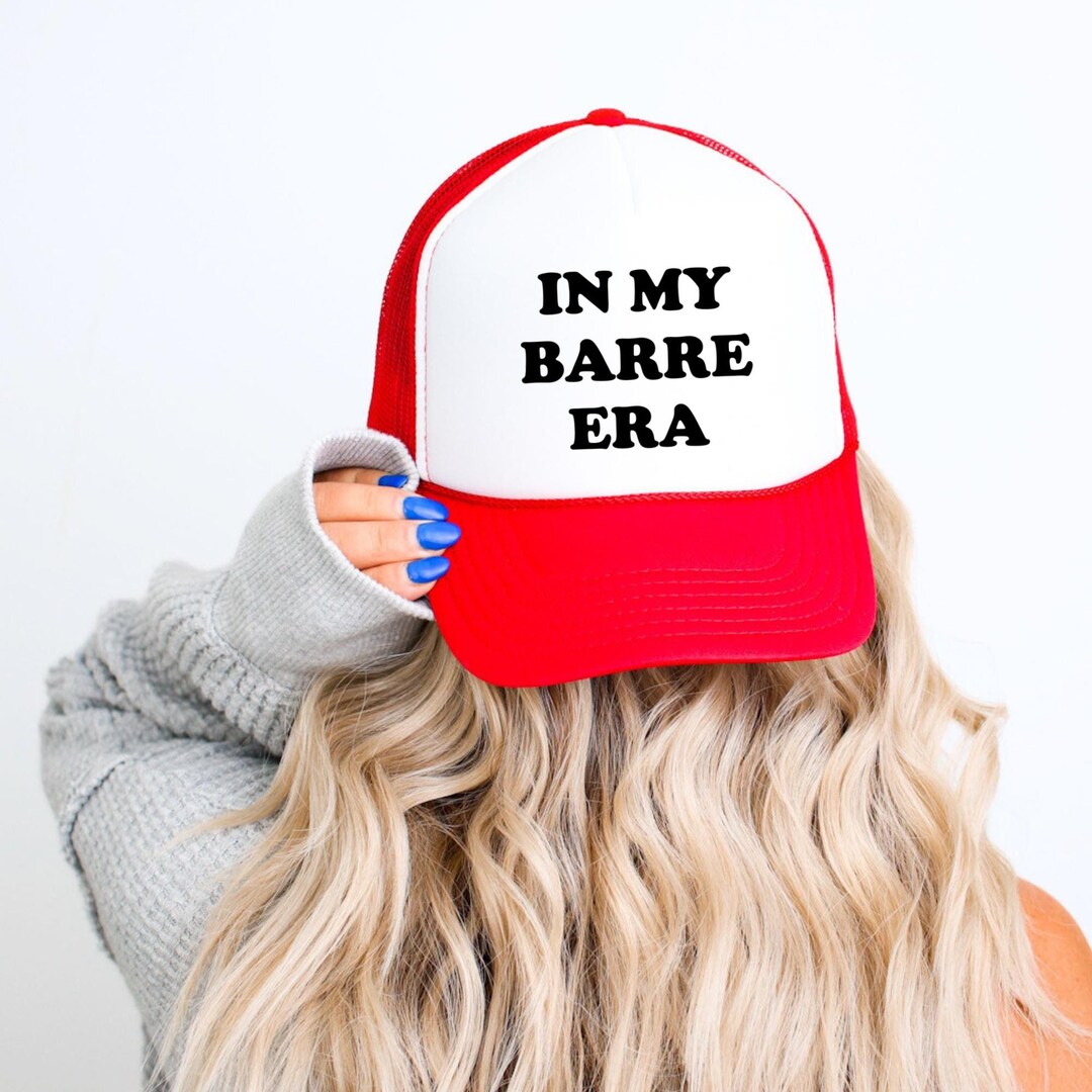 In My Barre Era Barre Hat Workout Hat Barre Gift for Her Gym Trucker ...