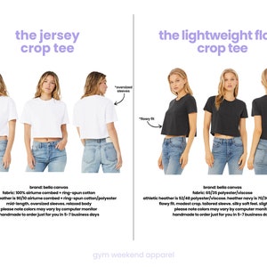 Fitness Apparel Workout Crop Top Crop Tee Gym Shirt Women Funny Workout ...