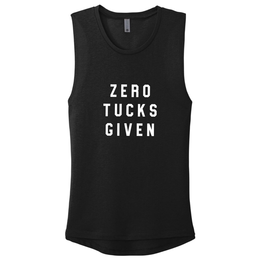 Zero Tucks Given Muscle Tank: Barre Workout Gym Top - Etsy