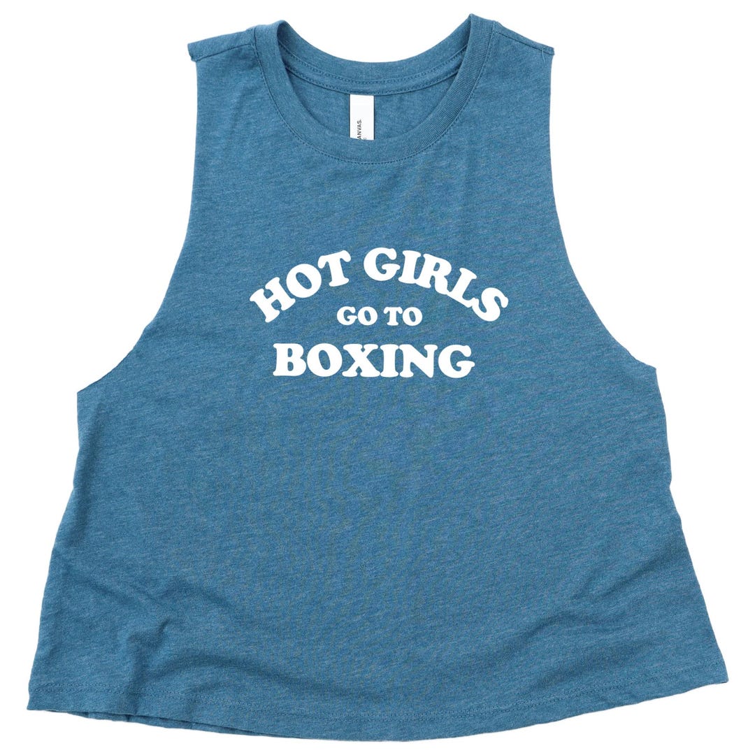 Boxing Tank | Boxing Shirt | Boxing Crop Top | Workout Crop Top | Gym ...