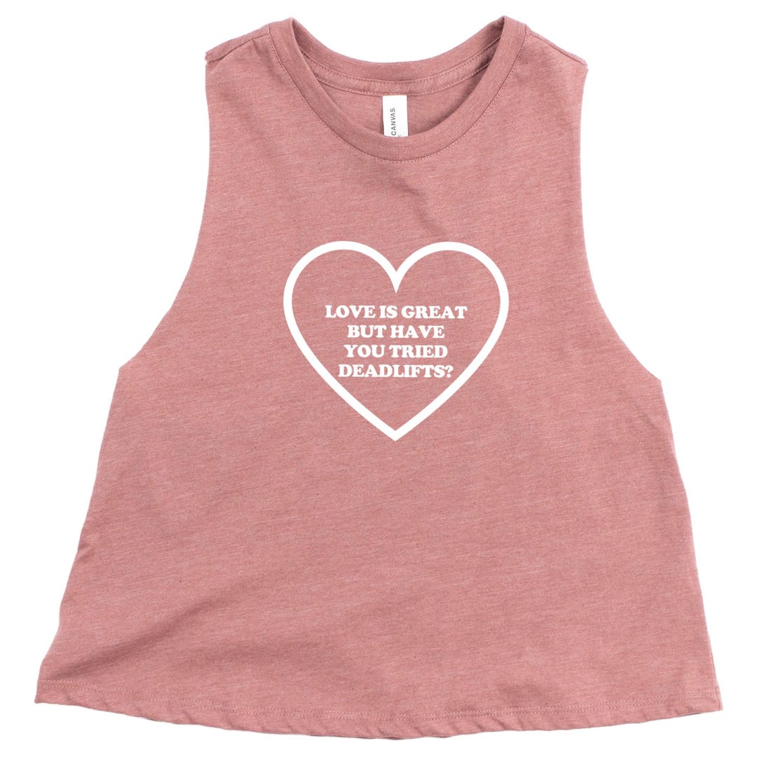 Lifting Tank Top | Women's Lifting Shirt | Workout Crop Top ...