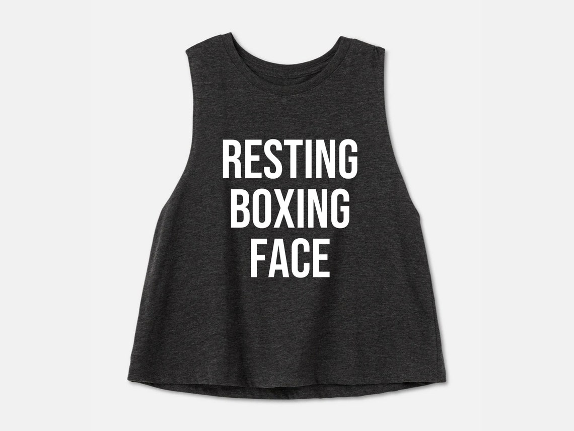 Boxing Crop Top Boxing Tank Top Women's Boxing Shirt - Etsy